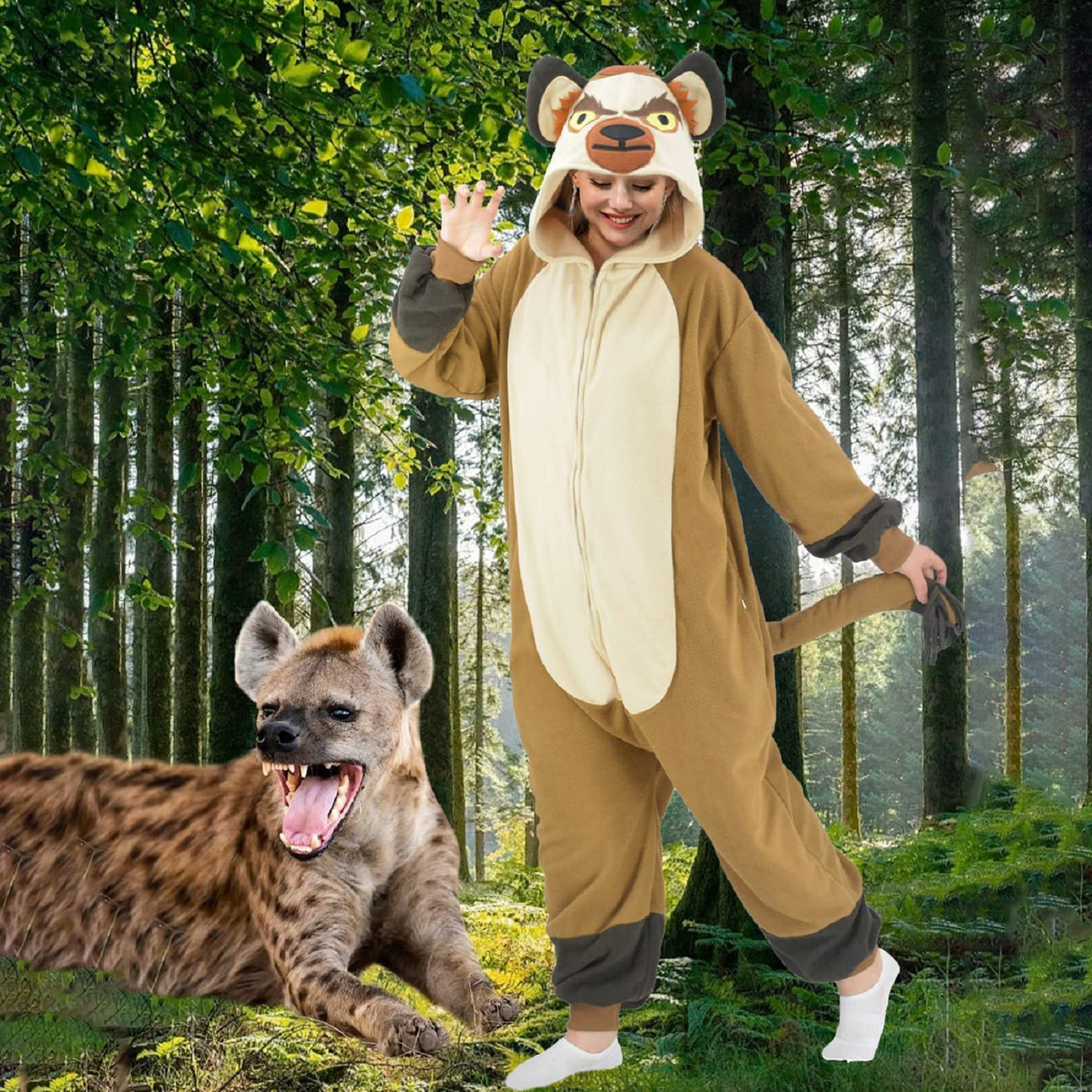 Hyena Onesie – ANACOSPLAYONE