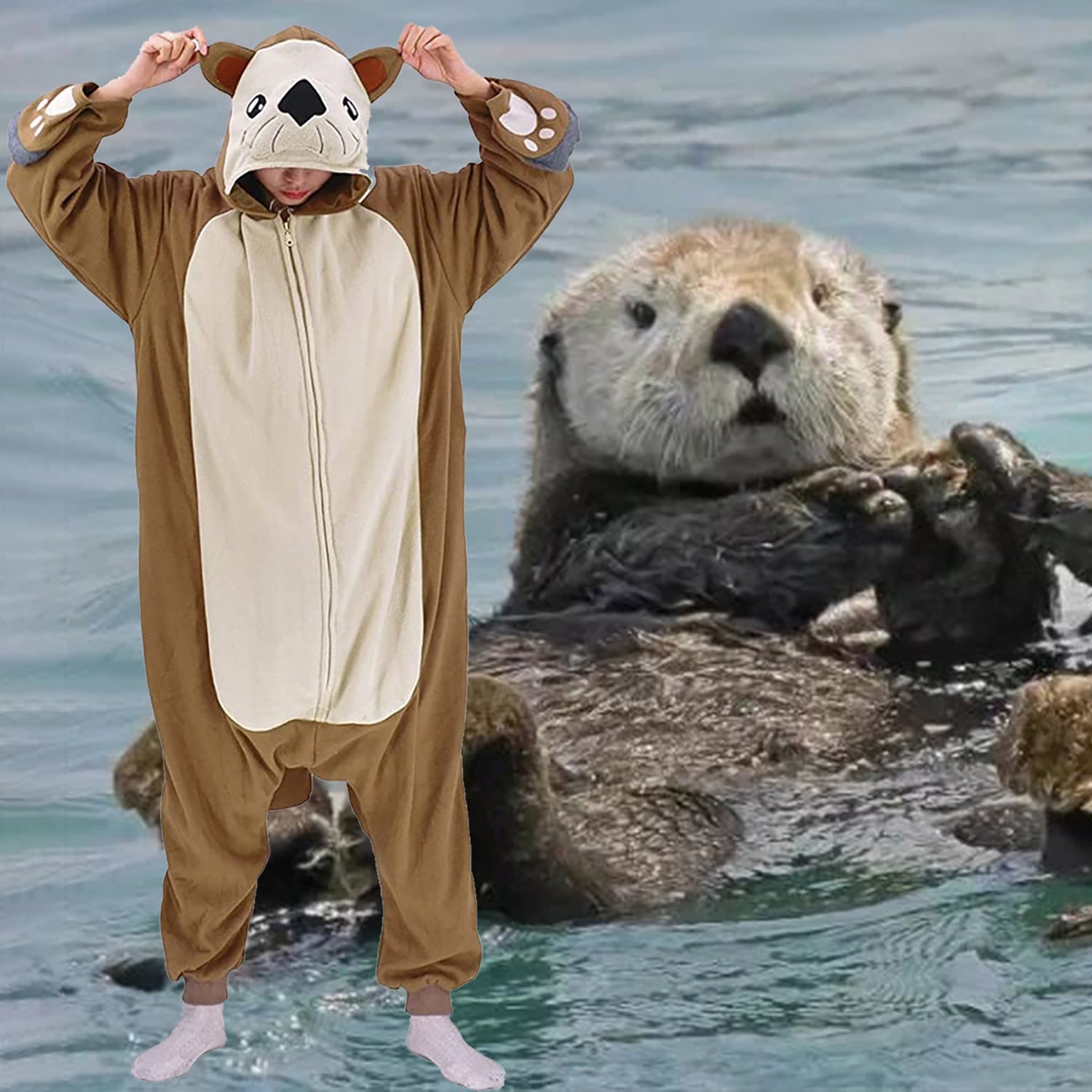 Sea Otter Onesie – ANACOSPLAYONE
